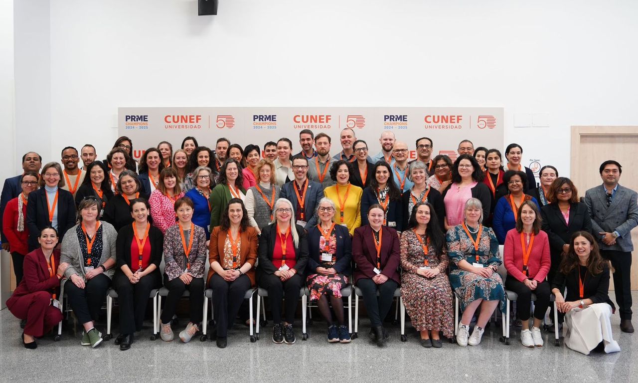 CUNEF Universidad hosts the first meeting of the 2024-2025 PRME Champions